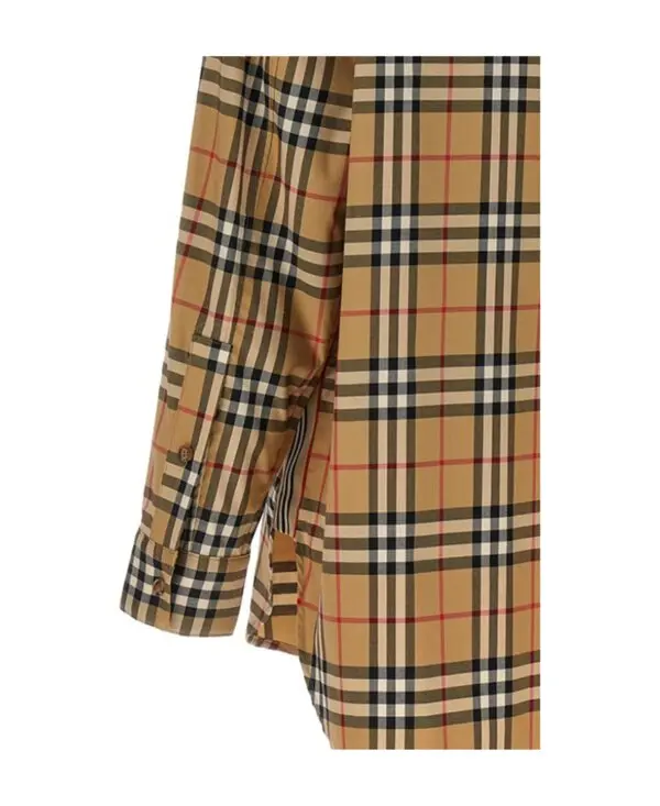 Burberry Checked Long-sleeve Shirt