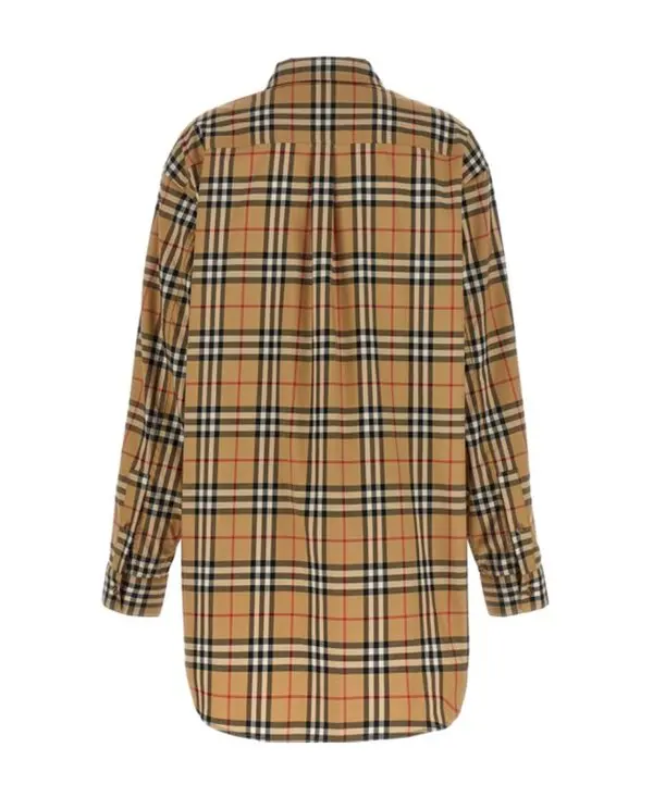 Burberry Checked Long-sleeve Shirt