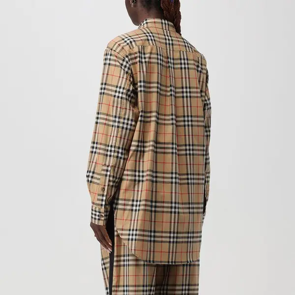 Burberry Checked Long-sleeve Shirt