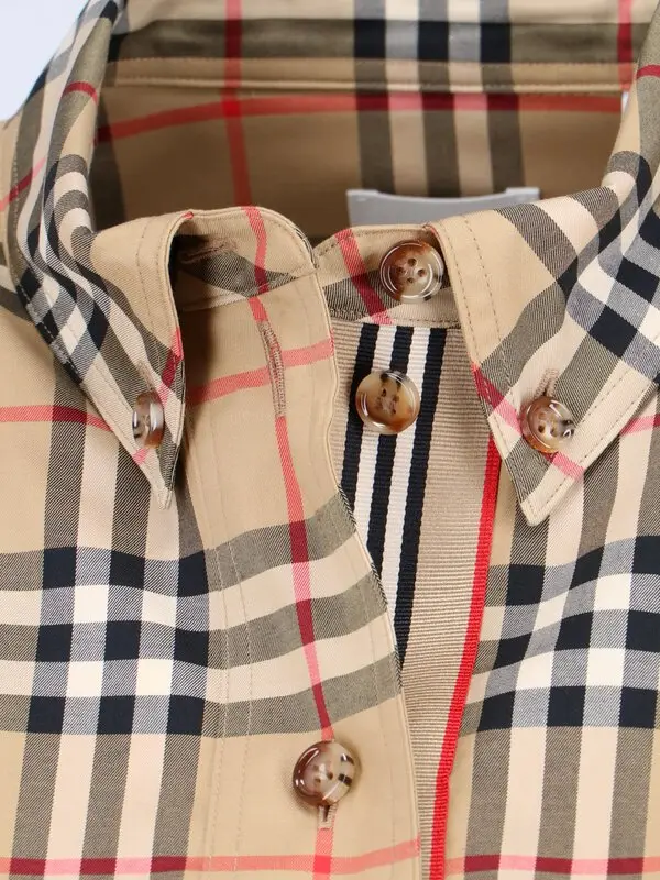 Burberry Checked Long-sleeve Shirt