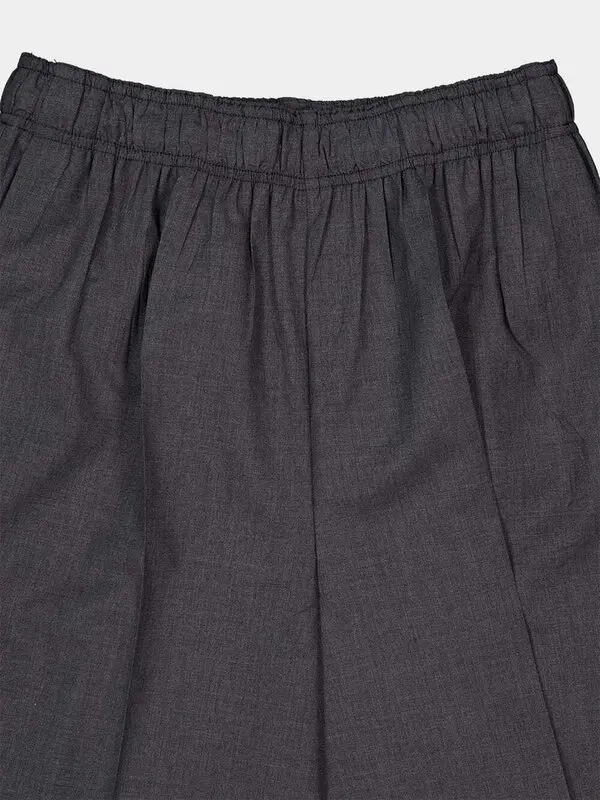 Prada Elasticated Waistband Shorts With Flap Pockets - Black