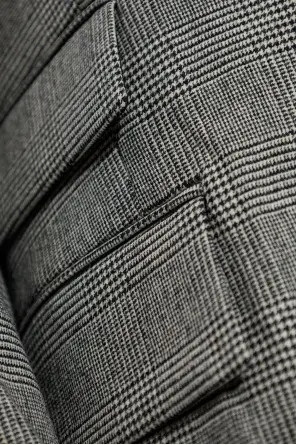 Vetements Checked Three-button Blazer - Gray