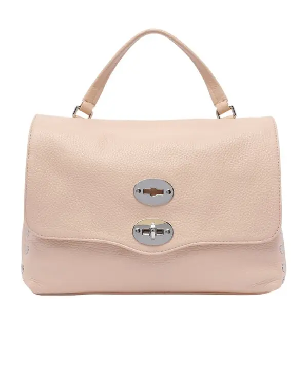 ZANELLATO Postina Twist-lock Small Top Handle Bag - Pink