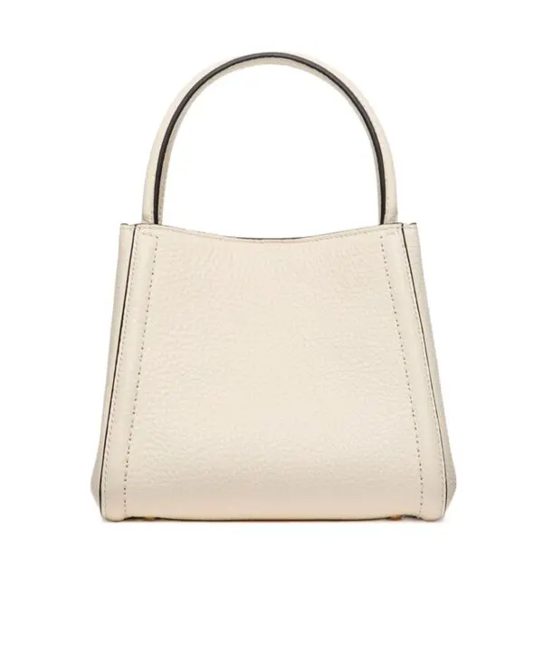 Valentino Garavani Alltime Logo Plaque Top Handle Bag - Nude