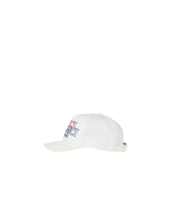 Gucci Embroidered Baseball Cap - White
