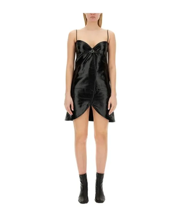COURREGES Ellipse Vinyl Dress