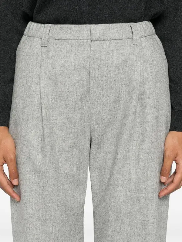 Brunello Cucinelli Tailored Pressed Crease Straight Leg Trousers