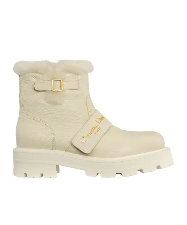 Dior Alps D-quest Ankle Boots - Beige