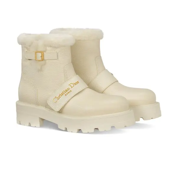 Dior Alps D-quest Ankle Boots - Beige