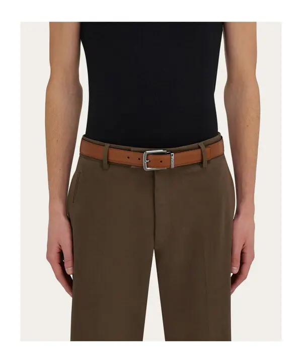 FERRAGAMO Reversible And Adjustable Belt