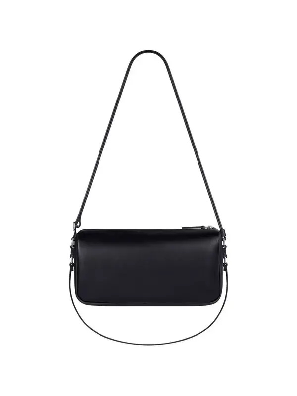 COURREGES Small Baguette Shoulder Bag - Black