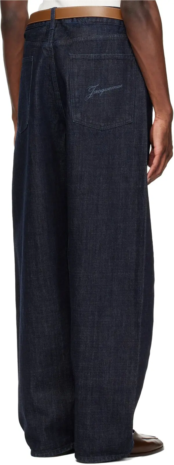 Jacquemus Le De-nimes Paneled Jeans - Black