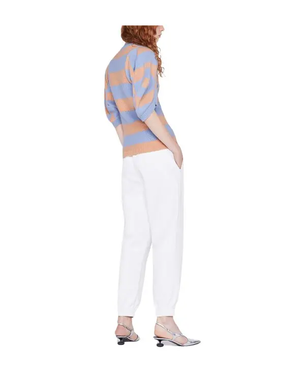 Stella McCartney Striped Puff-sleeve Jumper