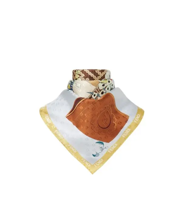 Fendi Gardening Printed Scarf - Multicolour