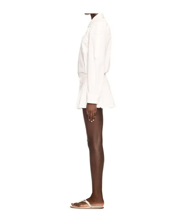 Off-White Savana Poplin Mini Dress