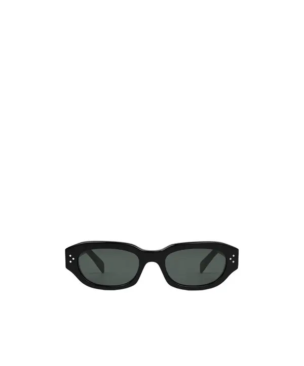 Celine Acetate Sunglasses - Black