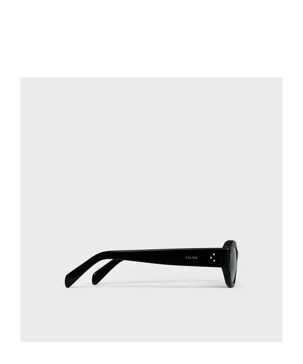 Celine Acetate Sunglasses - Black