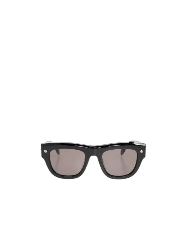 Alexander McQueen Tinted Square Frame Sunglasses - Gray