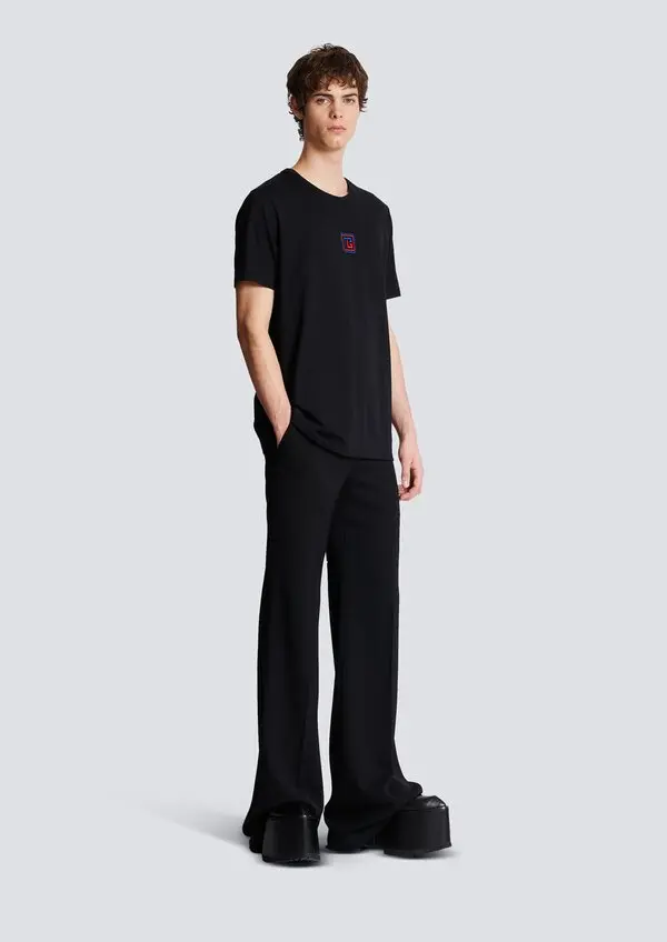 Balmain Pb Embroidered T-shirt