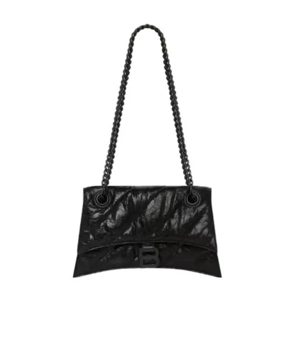 Balenciaga B Logo Quilted Shoulder Bag