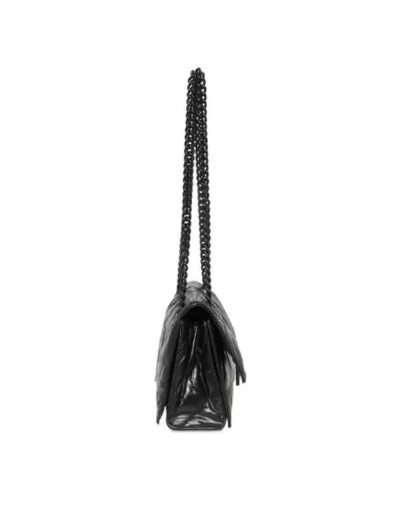 Balenciaga B Logo Quilted Shoulder Bag