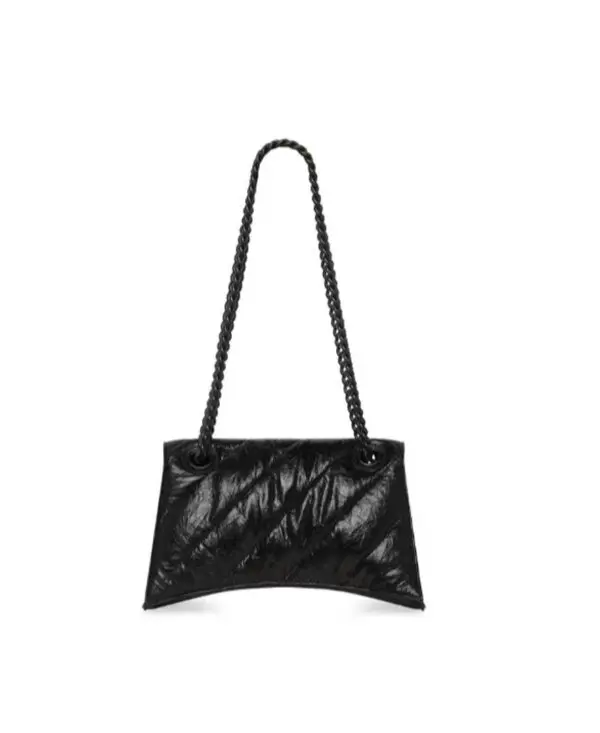 Balenciaga B Logo Quilted Shoulder Bag