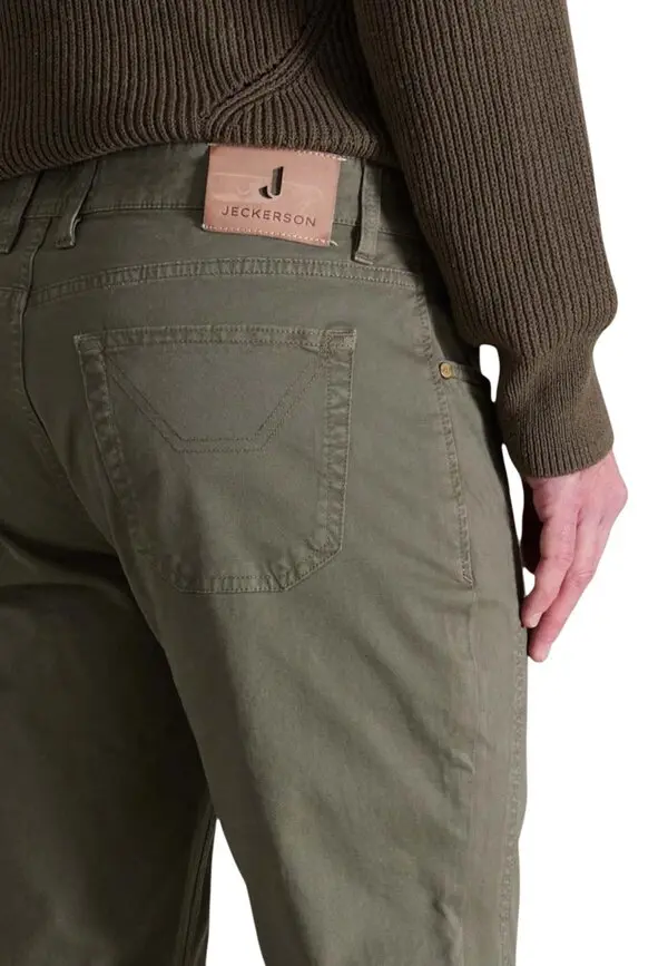 JECKERSON Casual Trousers With Belt Loops - Multicolor