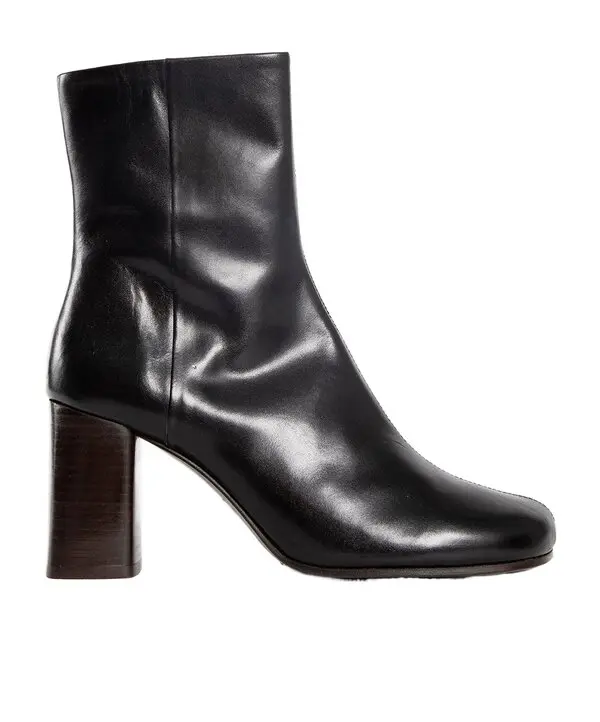 LEMAIRE Anatomic Zipped Boots - Black