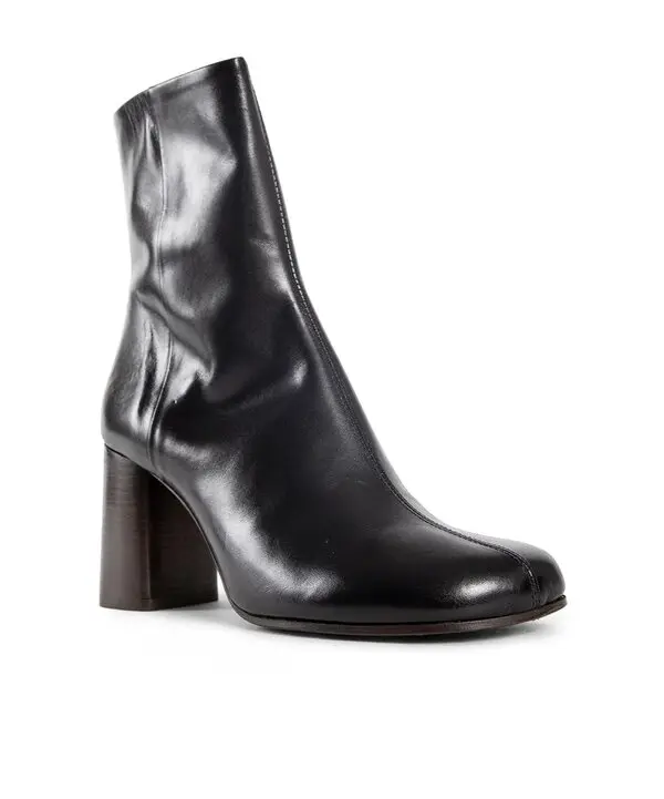 LEMAIRE Anatomic Zipped Boots - Black