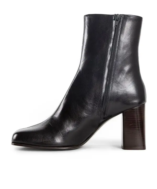 LEMAIRE Anatomic Zipped Boots - Black