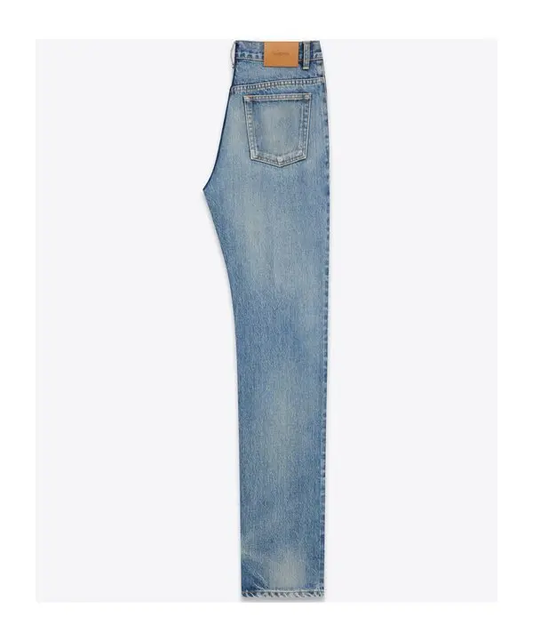 Saint Laurent Benjamin Straight-leg Denim Jeans