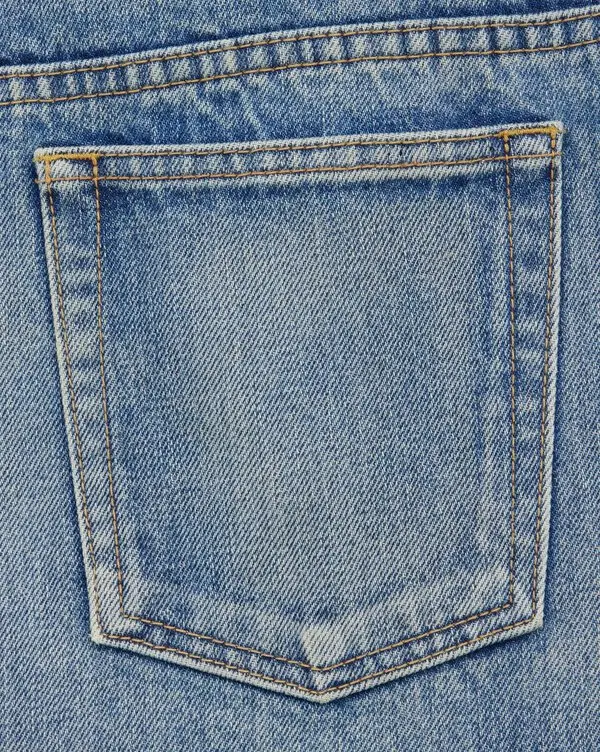 Saint Laurent Benjamin Straight-leg Denim Jeans