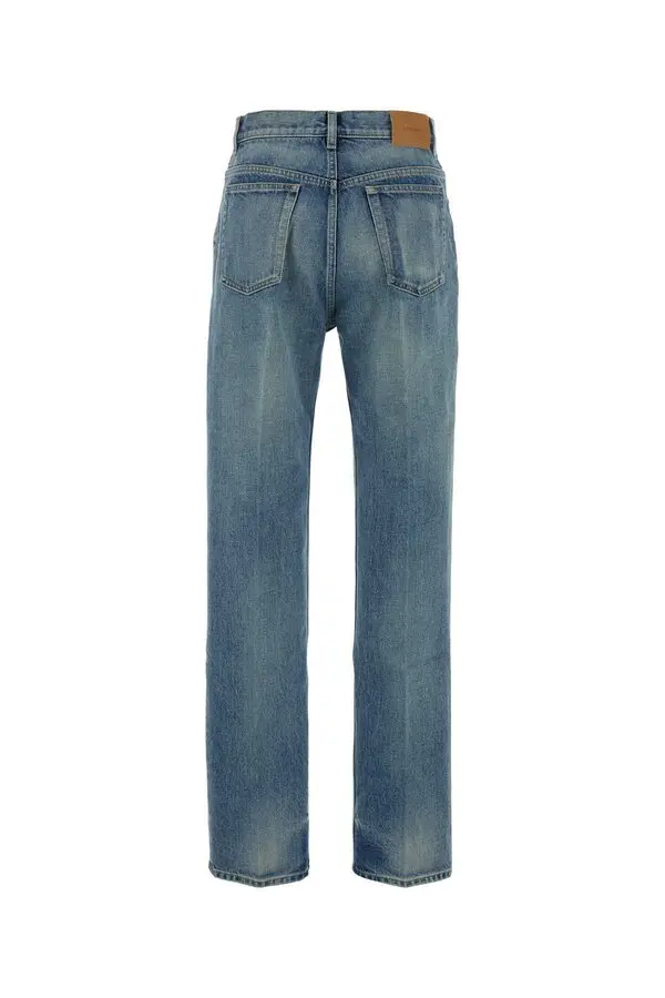 Saint Laurent Benjamin Straight Leg Jeans