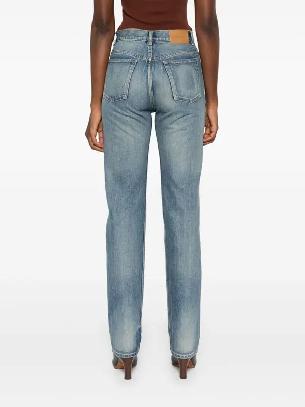 Saint Laurent Benjamin Straight Leg Jeans