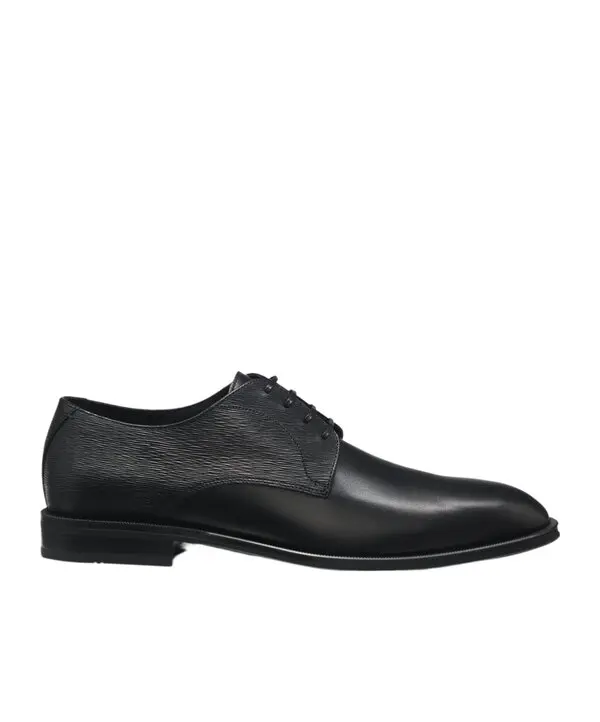 Hugo Boss Textured Leather Derby Shoes