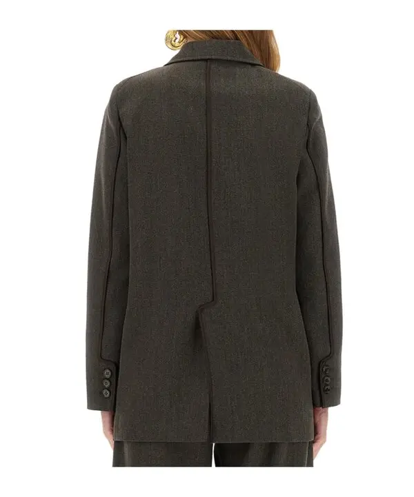 Moschino Wool Blend Tailored Jacket