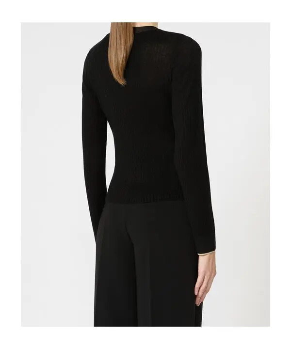 Max Mara Ribbed Pullover Sweater