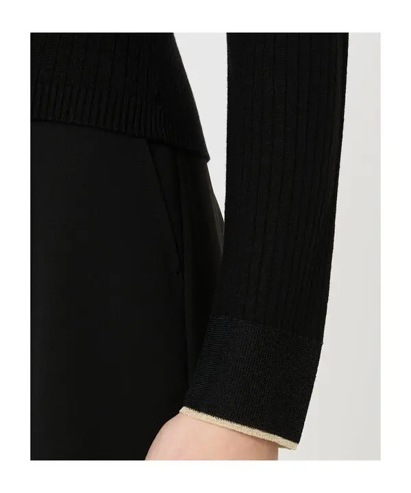 Max Mara Ribbed Pullover Sweater