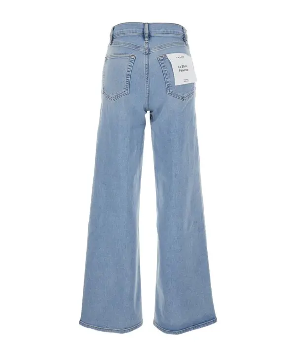 FRAME Le Slim Palazzo Jeans - Blue