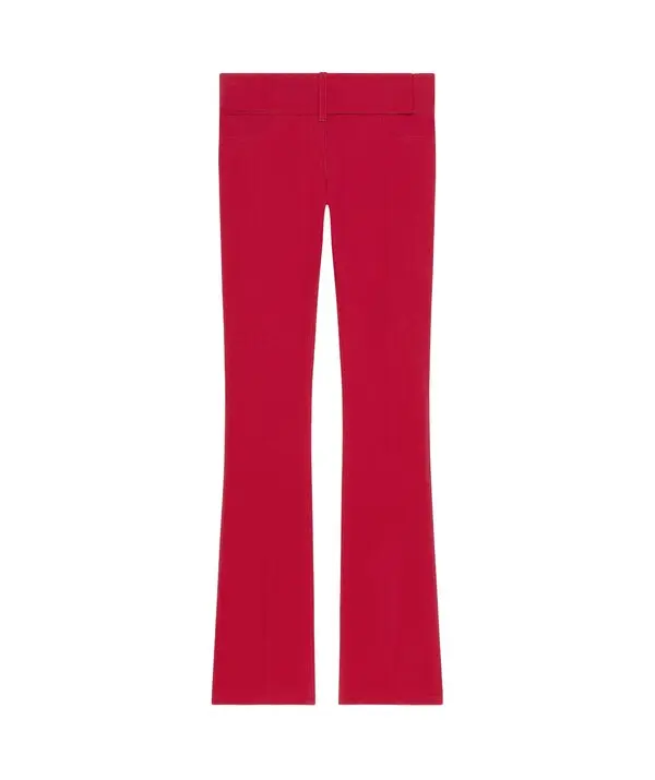 COURREGES Bootcut Trousers - Red