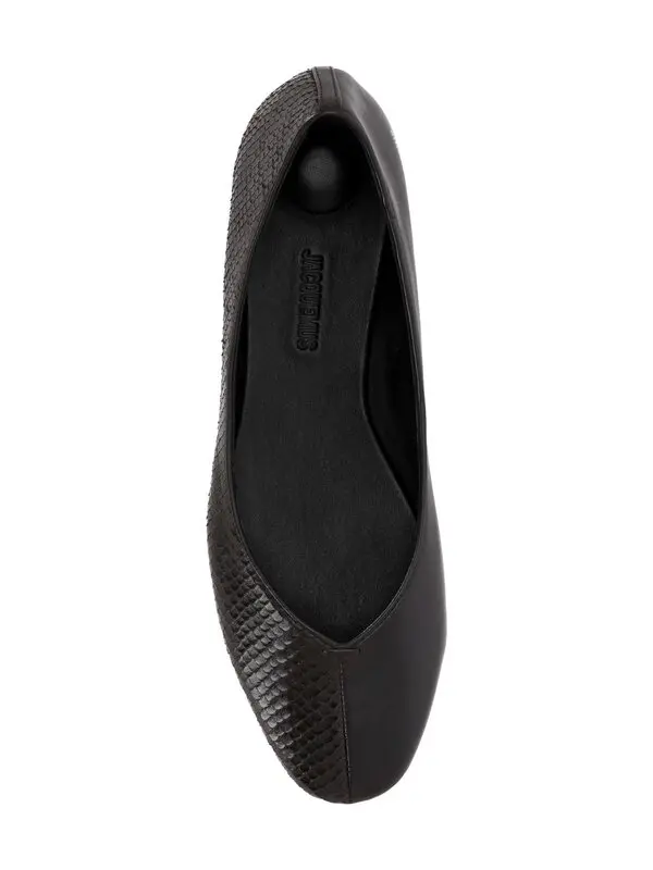 Jacquemus Panelled Slip-on Flats