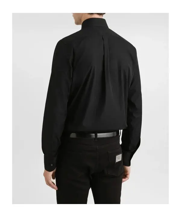 Dolce & Gabbana Point-collar Shirt - Black