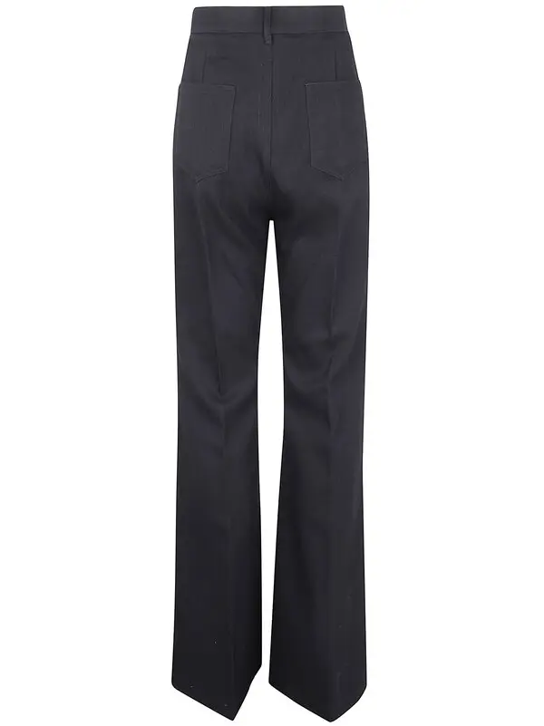 Rick Owens Pleat Detailed Woven Trousers