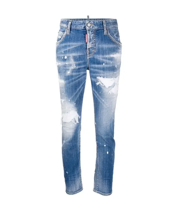Dsquared2 Distressed Skinny Jeans