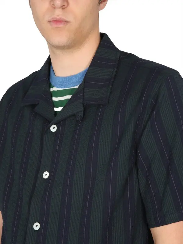 Howlin' Classic Striped Shirt - Blue