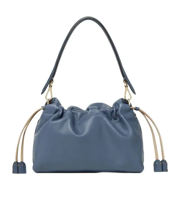 Fendi Mamma Baguette Medium Crossbody Bag - Blue