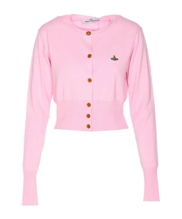 VIVIENNE WESTWOOD Orb Embroidered Cardigan