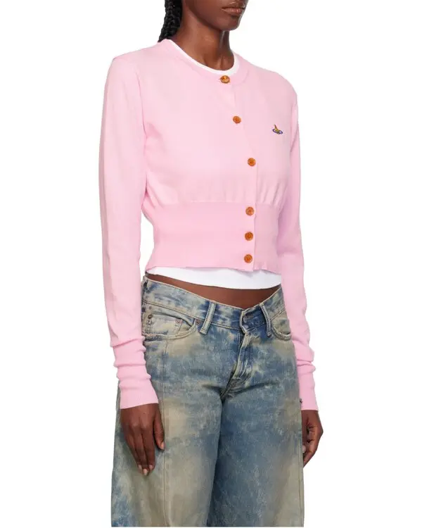 VIVIENNE WESTWOOD Orb Embroidered Cardigan