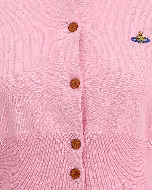 VIVIENNE WESTWOOD Orb Embroidered Cardigan