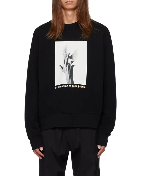 Palm Angels Photograph-printed Crewneck Sweatshirt